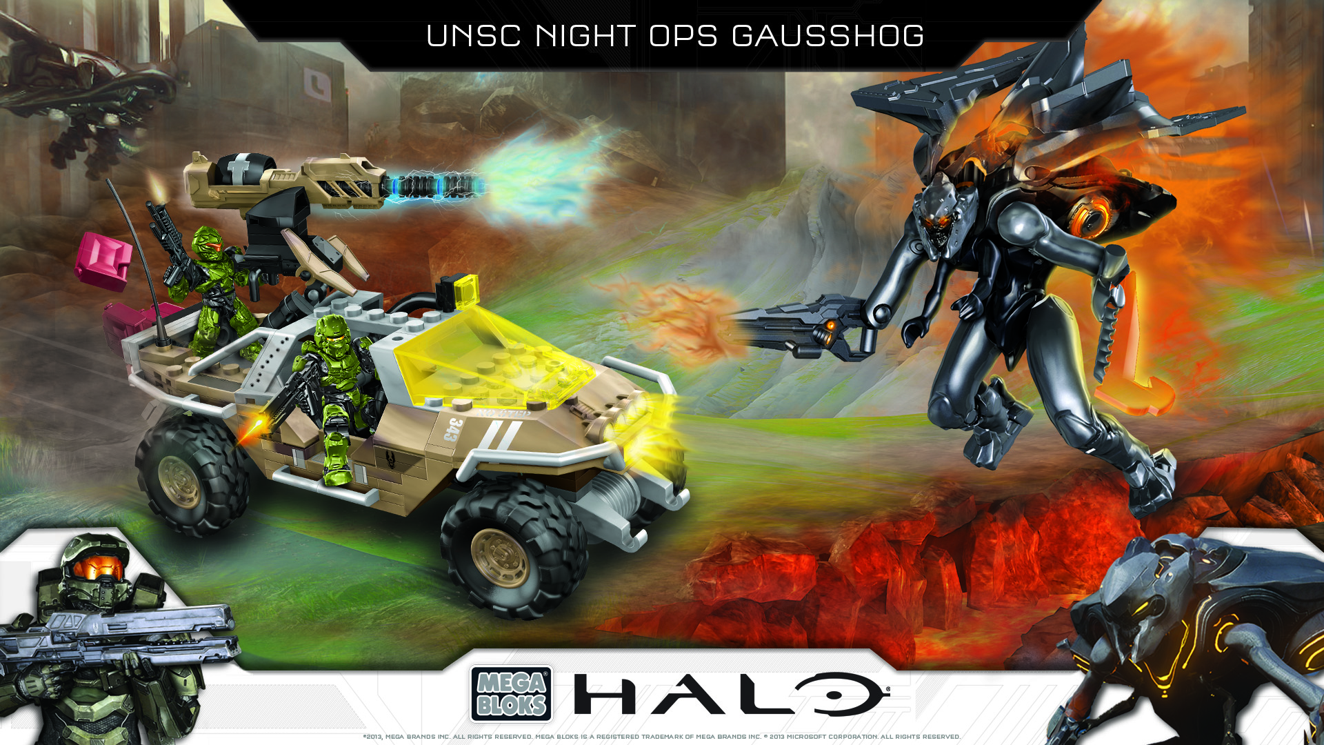 4 New Halo Mega Bloks Wallpapers! | HaloFanForLife.com